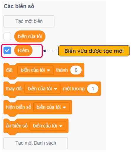 Biến số trong Scratch | STEAM for Vietnam Blog