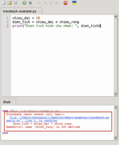 Các phương pháp debug trong Python | STEAM for Vietnam Blog